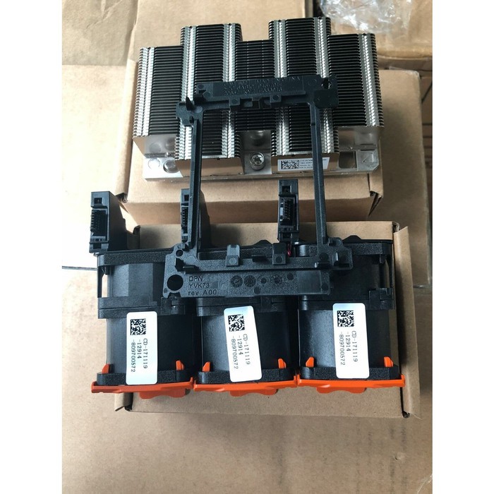 Jual Dell PowerEdge R640 Heatsink cooling fan set PN 0C6R9H 0RG2X2 ...