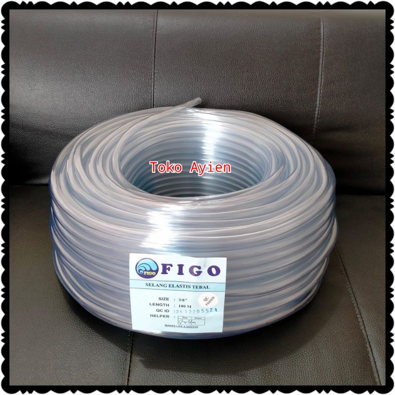 Jual Selang Bening 3/8 Inch Tebal Elastis Selang Air Pompa DC 12 Volt ...