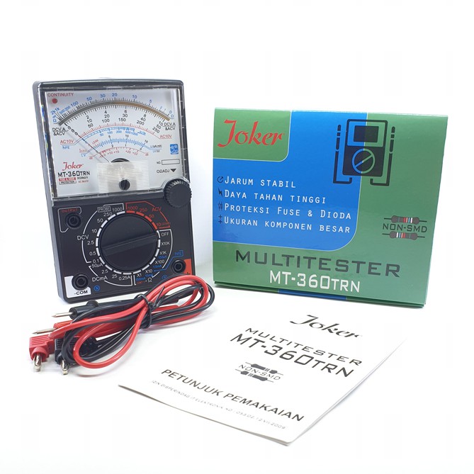 Jual JOKER - Multitester Multimeter Analog MT-360 TRN Multi Tester ...