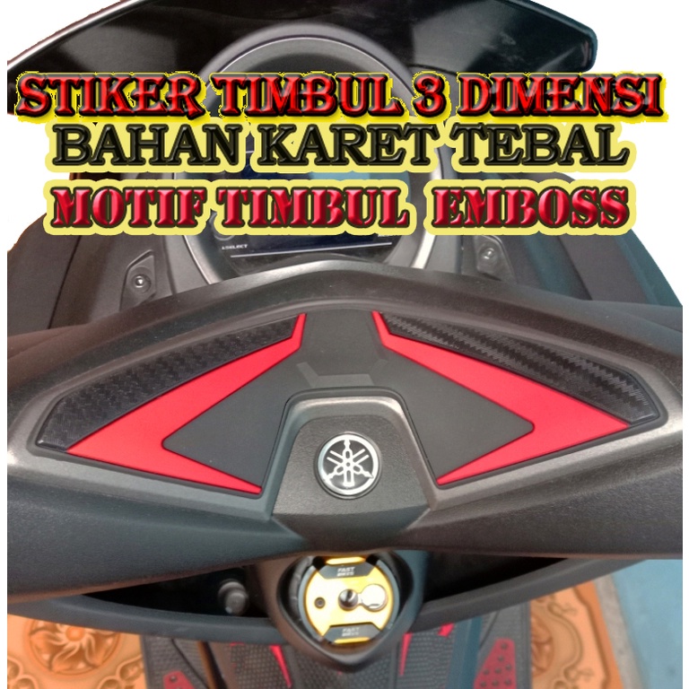 Jual NMAX OLD 2015-2019 Cover Stang Aksesoris Cover 3D Decal Variasi ...