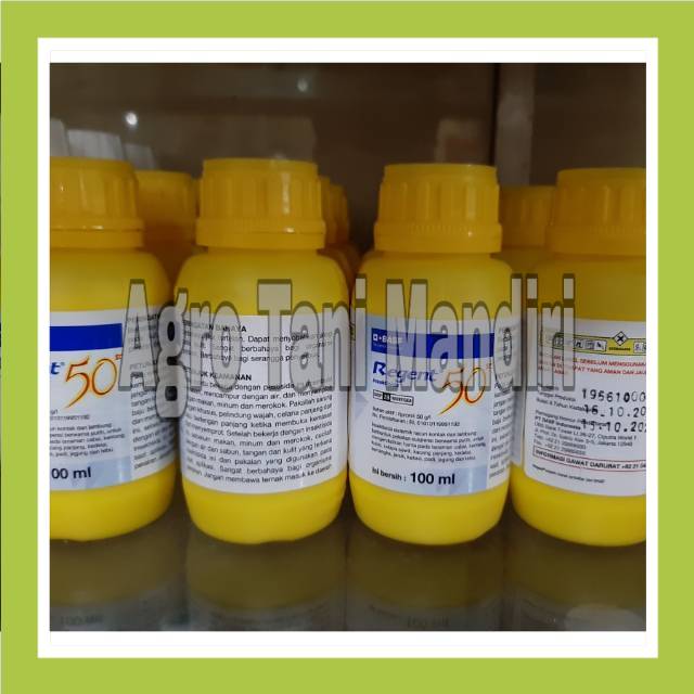 Jual Regent 50SC 100ml Insektisida Obat Hama Ulat dan Kutu Tanaman ...