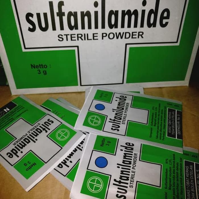 Jual Sulfanilamide Powder Obat Koreng (isi 10 sachet) | Shopee Indonesia
