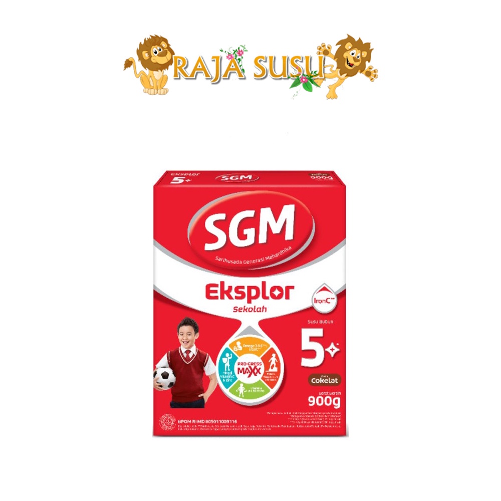 Jual SGM 5+ COKLAT 900 GR - RAJA SUSU | Shopee Indonesia