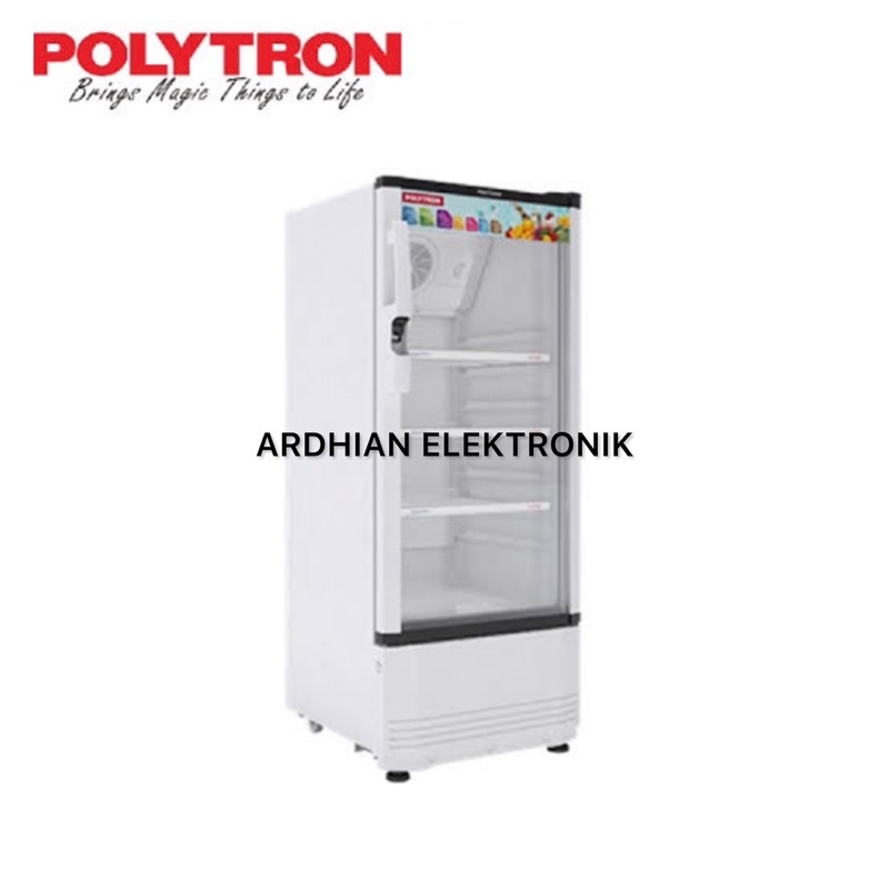 Jual SHOWCASE POLYTRON SCN 140 X & SCN 141 X 3 Rak 140 Liter TERBARU ...