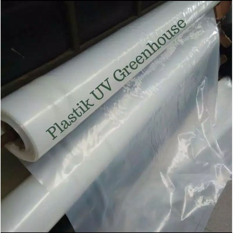 Jual 1 ROLL PLASTIK PE UV TEBAL 05 mm lebar 200 cm setelah dibuka ...