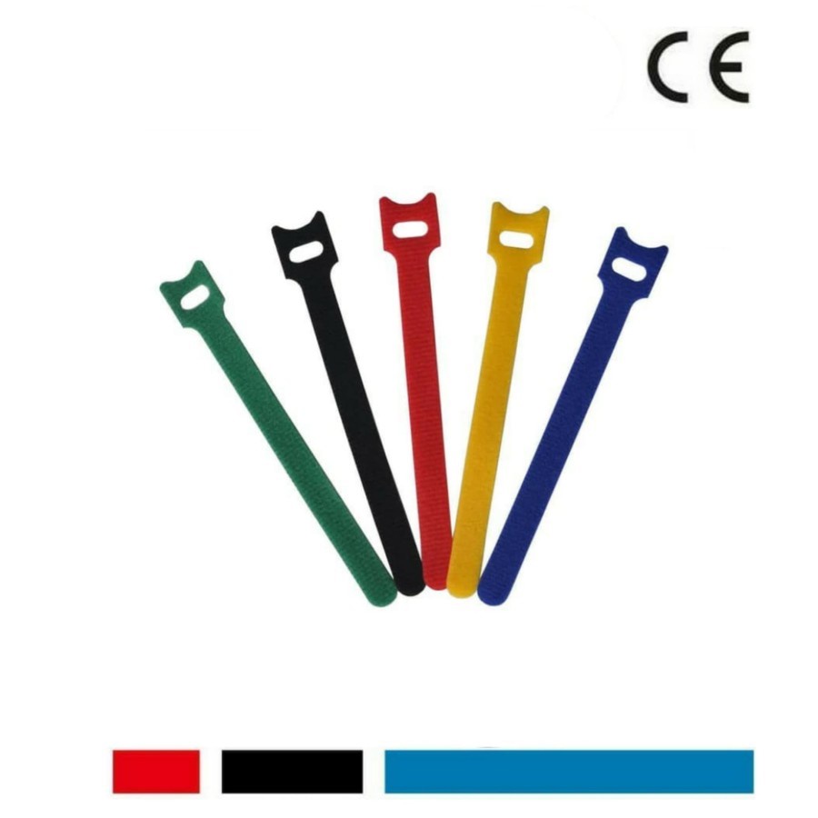 Jual Klip Kabel Velcro Ties Strap Cable Pengikat Kabel | Shopee Indonesia