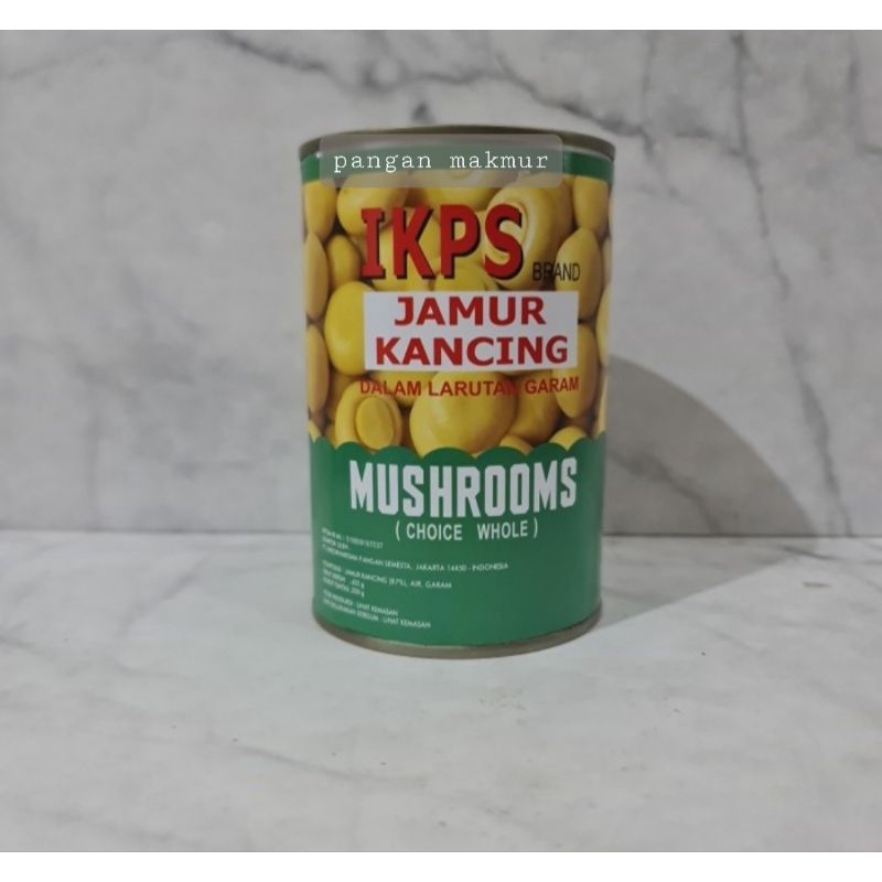 Jual jamur kancing kaleng ikps - mushroom champignons ikps 425 gr ...