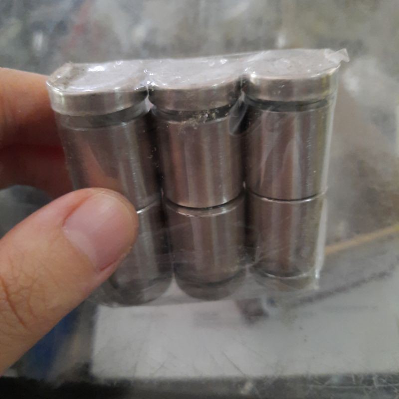 Jual pen iklan baut display stabil kaca acrylic 19x20 16x25 12x22 ...