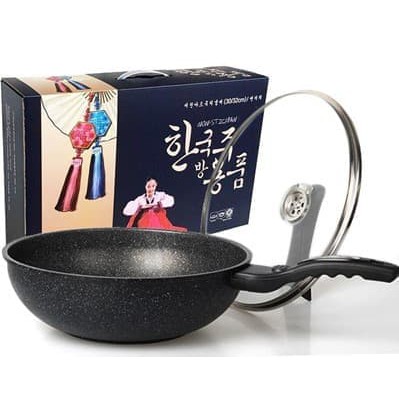 Jual WOK PAN 32 CM Japan ( Panci ANTI LENGKET UKURAN Paling BESAR 32CM ...