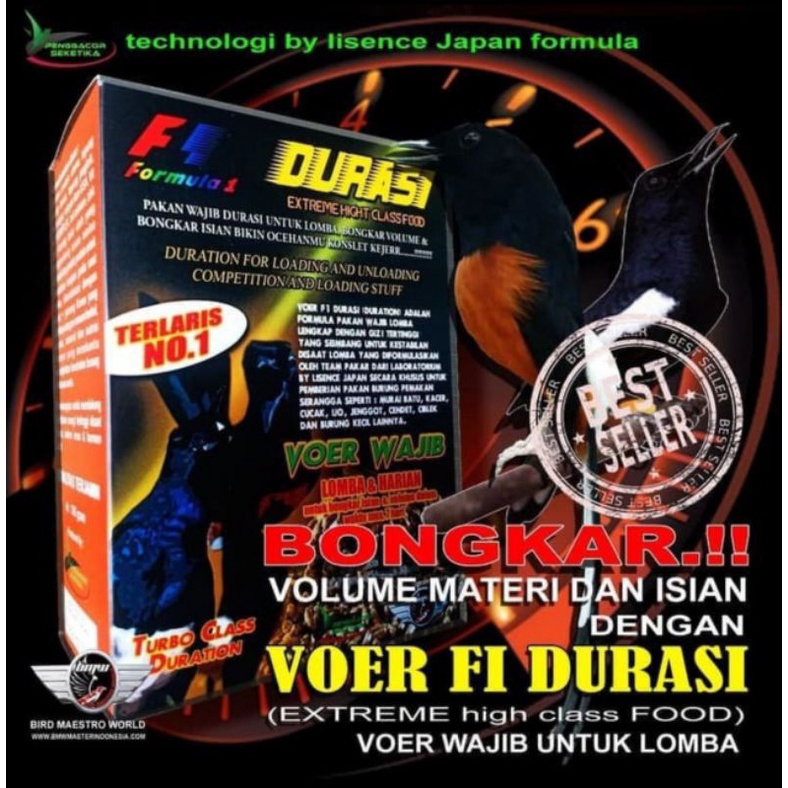 Jual VOER F1 DURASI(EXTREME HIGH CLASS FOOD) | Shopee Indonesia