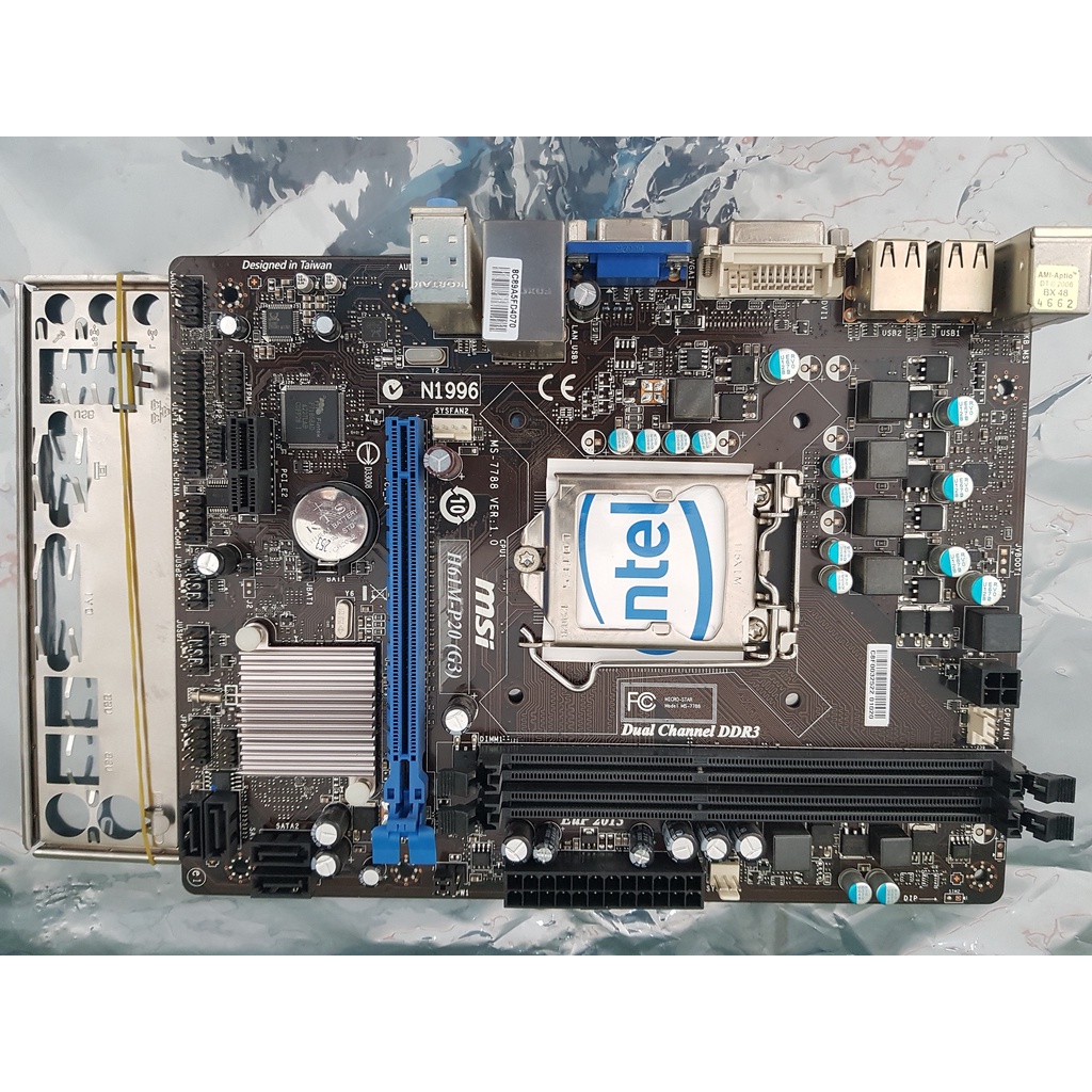 Jual MotherBoard MSI H61 Socket 1155 | Shopee Indonesia
