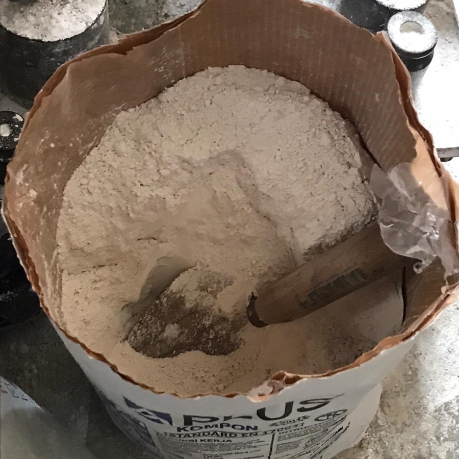 Jual kompon gipsum compon gypsum a plus cornice adhesive 1 kg | Shopee ...