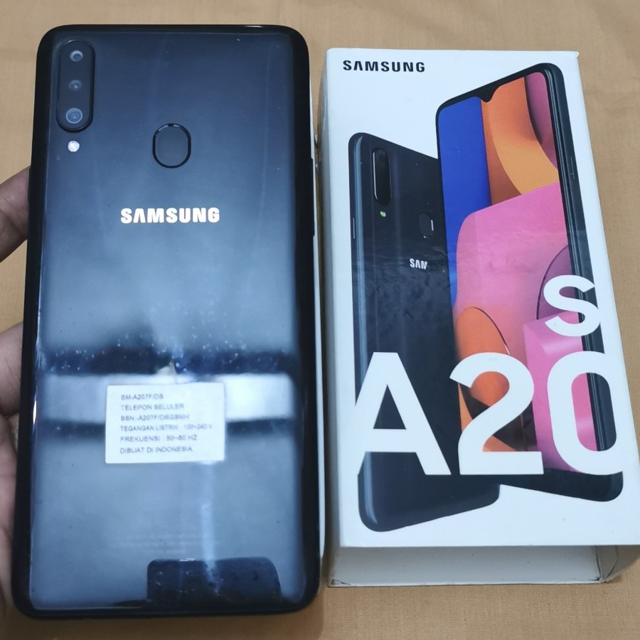 Jual Samsung Galaxy A20s 4/64GB SECOND BEKAS FULLSET | Shopee Indonesia