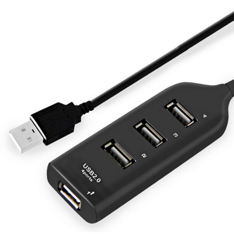 Jual USB Hub 2.0 Port dengan Tombol On Off Sambungkan USB Tambahan ...