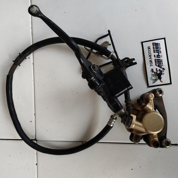 Jual kaliper pala kepala babi cakram depan set master rem original yamaha jupiter mx 135 new ...
