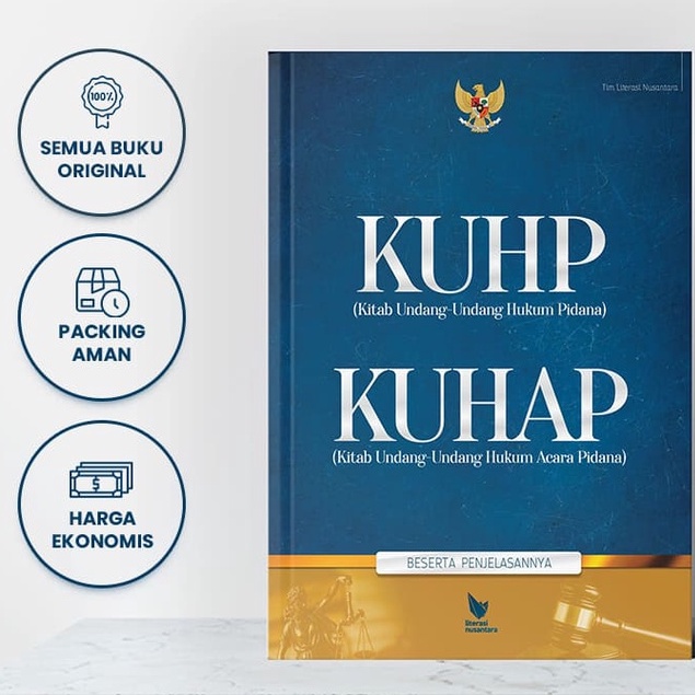 Jual Kuhp dan Kuhap - Kitab Undang Undang Hukum Pidana dan - Kitab Undang Undang Hukum Acara ...