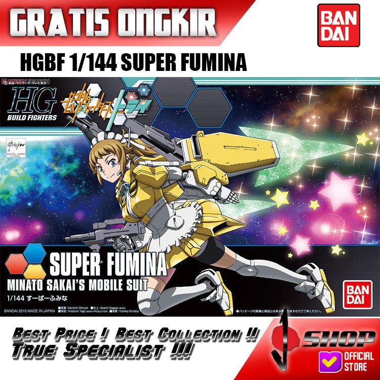 Jual HG / HGBF 1/144 SUPER FUMINA | Shopee Indonesia