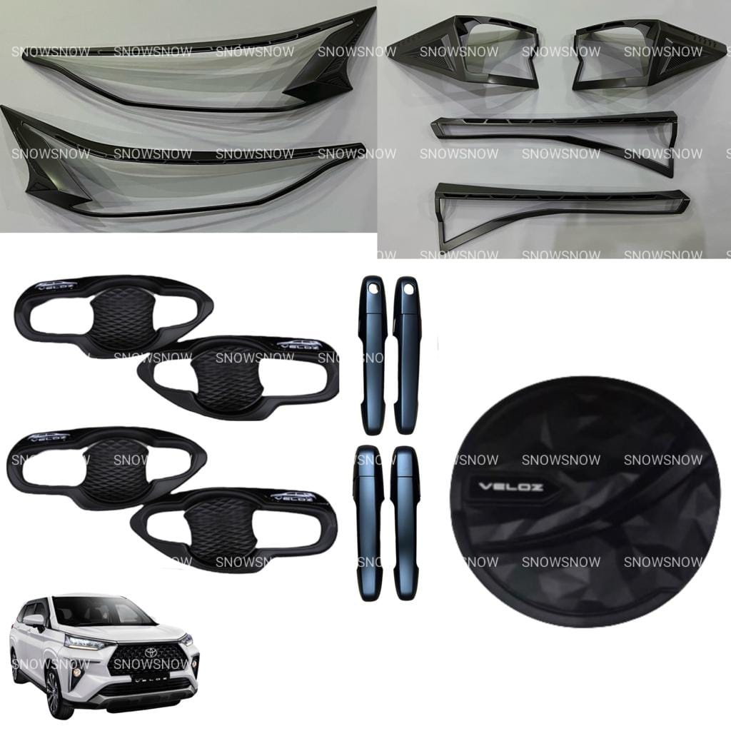 Jual Paket Garnish Depan Belakang Outer Handle Tank Cover Avanza Veloz Xenia 2022 2023 2024 2025 ...