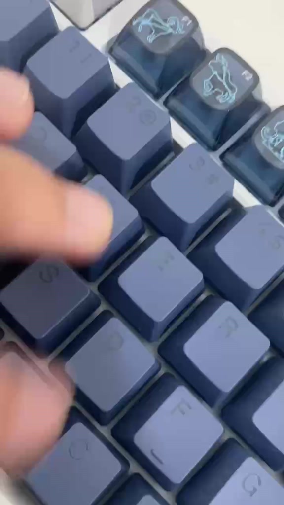 Jual BASIC BK98 Wireless Triple Connection Mechanical Keyboard With LED ...