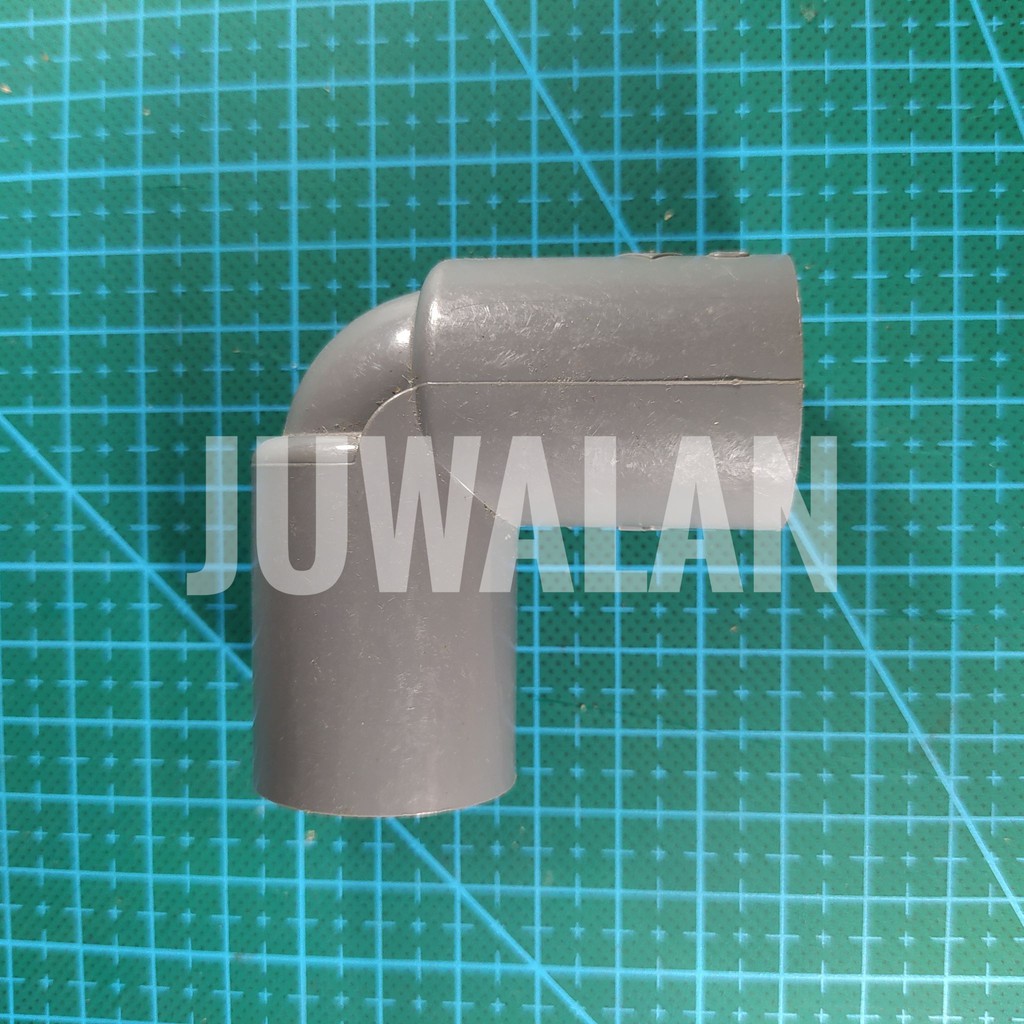 Jual Knee AW 1/2" Knie Keni Polos PVC Sambungan Pipa Elbow 90 L | Shopee Indonesia