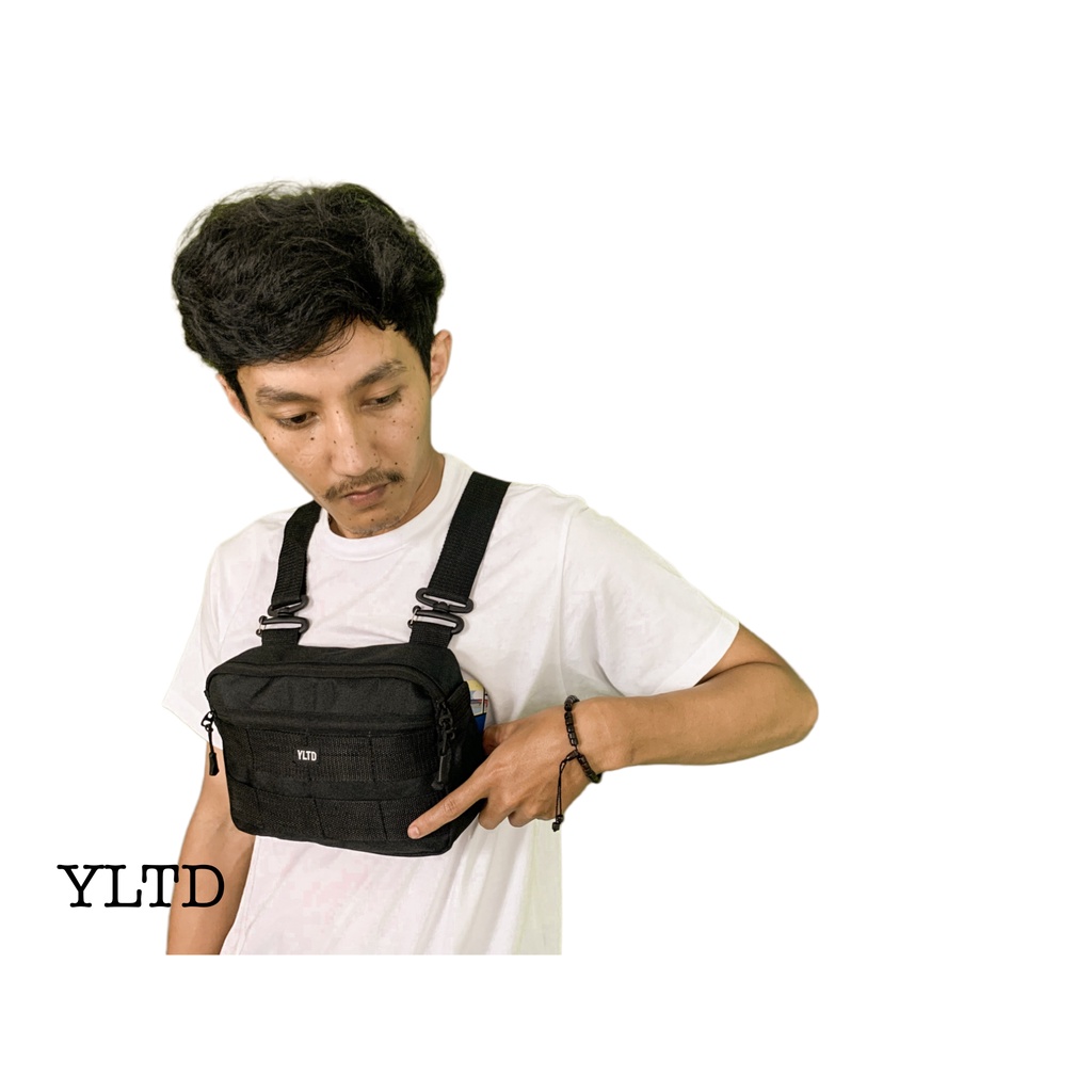 Jual Rancis Jaya - Chest Bag YLTD Pria Original | Tas Pelindung Dada ...