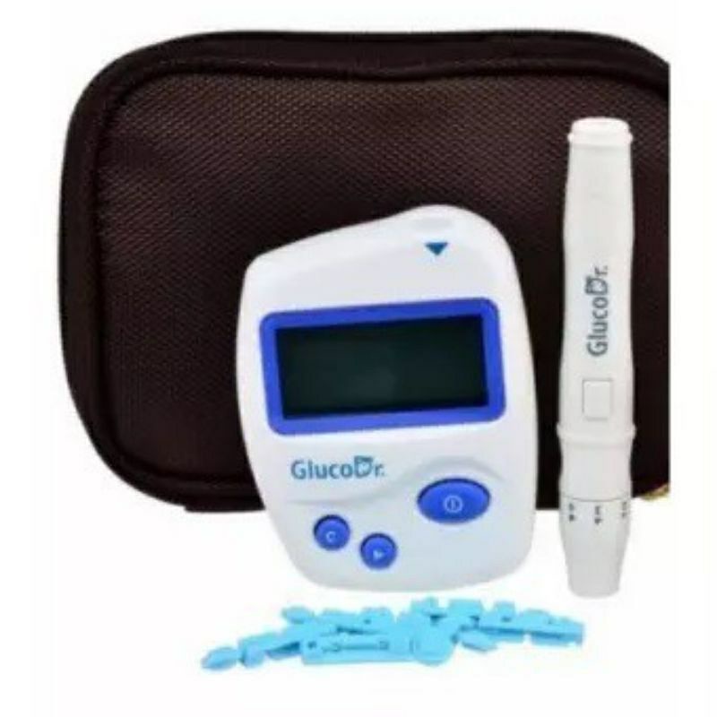 Jual GlucoDr / Alat Tes Gula Darah Glucosa Gluco Dr / Alat Cek Darah ...