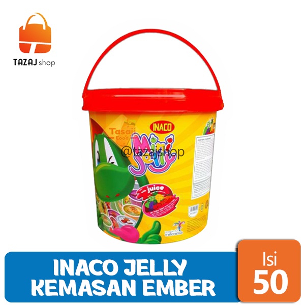 Jual Inaco Jelly Isi 50 Pcs Kemasan Ember | Shopee Indonesia