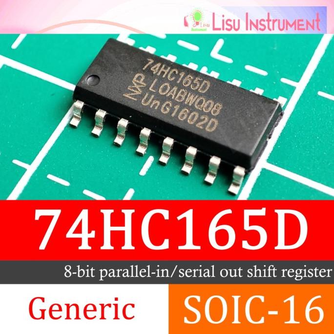 Jual 74HC165D 74HC165 SOP-16 8-bit Parallel-in Serial-out Shift Register lisuin90 Segera Beli ...