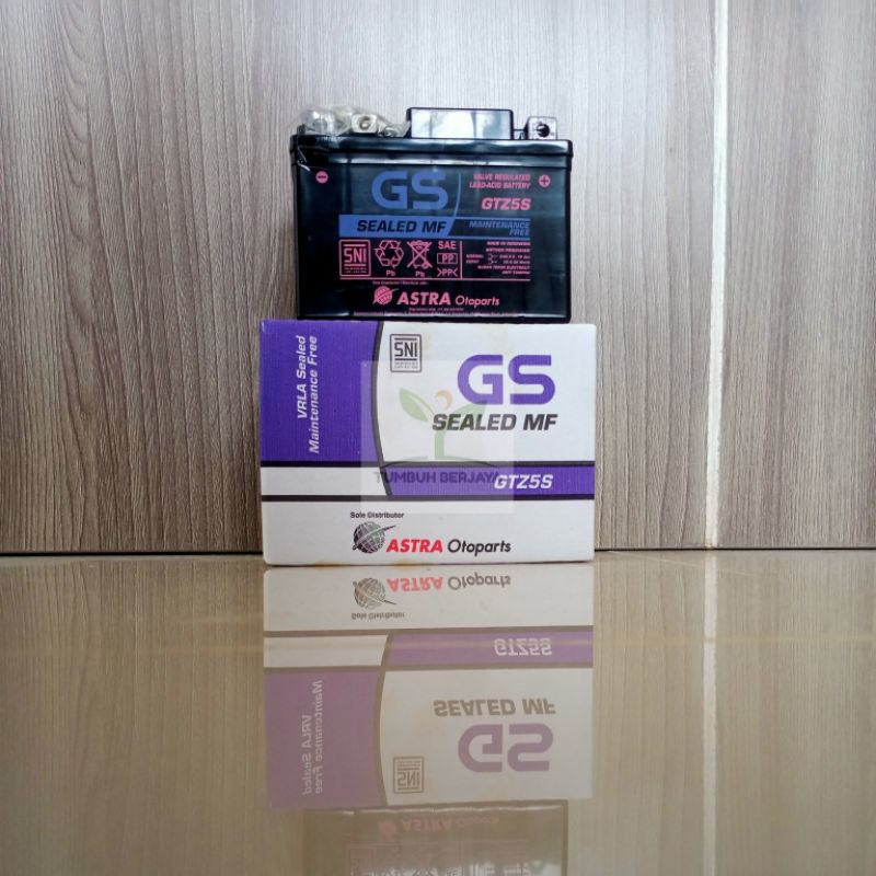 Jual ORIGINAL AKI KERING GS ASTRA GTZ-5S SPIN SKYWAVE SKYDRIVE ADDRESS ...