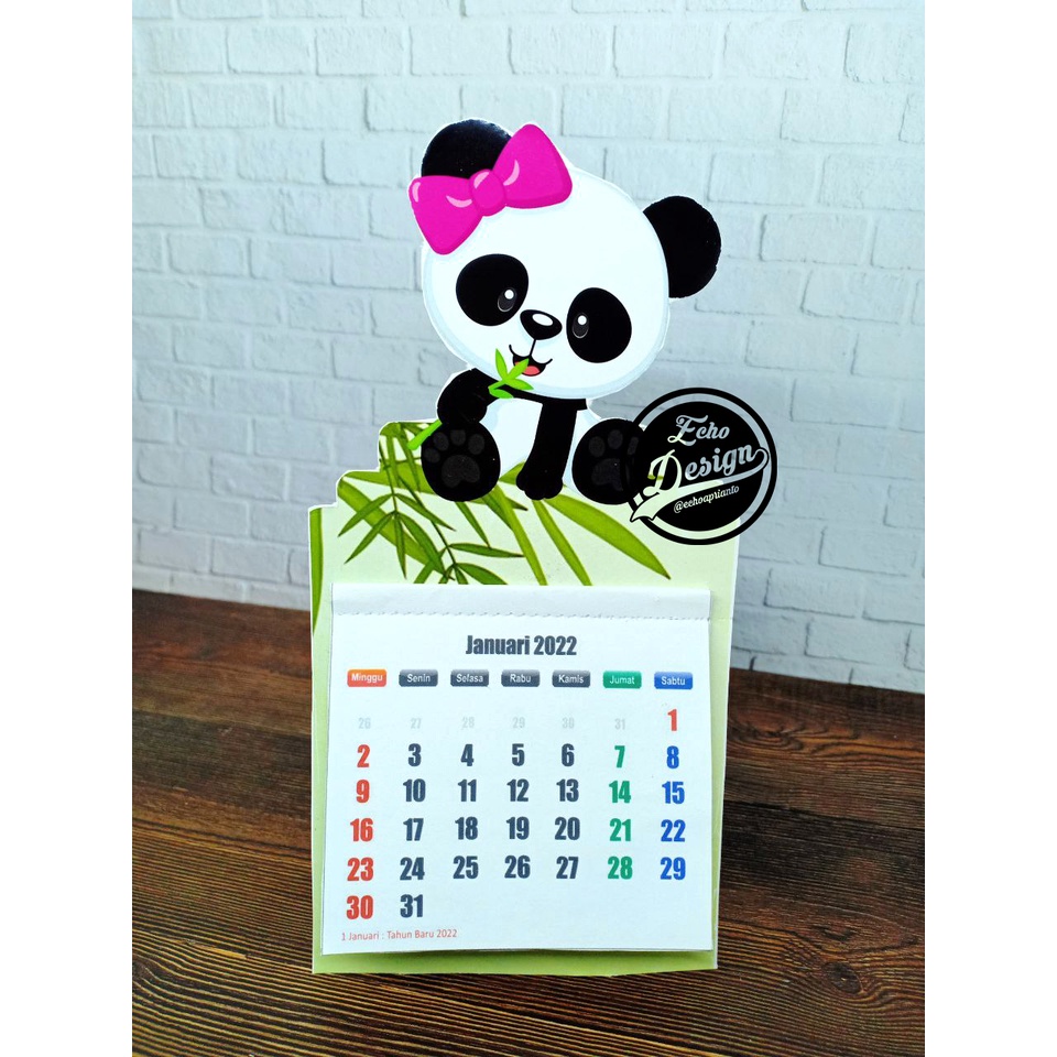 Jual Kalender 2024 Magnet / Kalender Tempel / Kalender Karakter ...