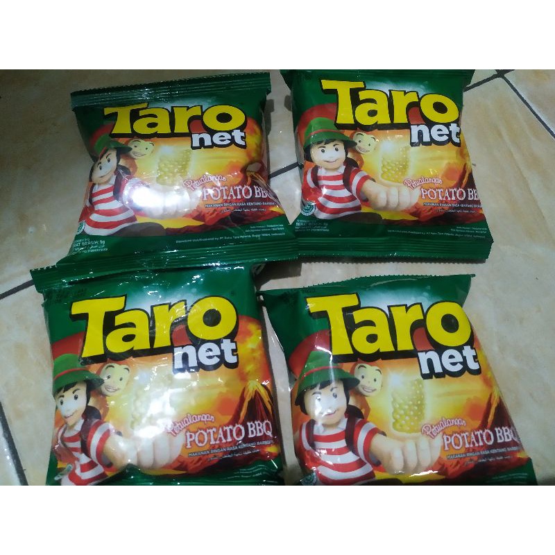 Jual Taro BBQ 9gr (1 Renceng Isi 10 Pcs) | Shopee Indonesia
