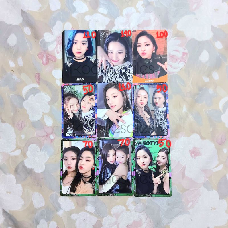 Jual Photocard PC Album ITZY Wannabe Ryujin Yeji Lia Chaeryeong Yuna ...