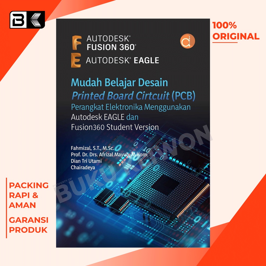 Jual Buku Mudah Belajar Desain Printed Board Cirtcuit (PCB) Perangkat ...