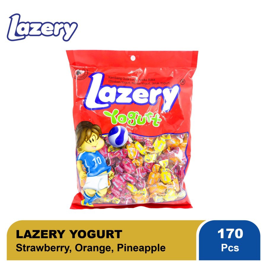 Jual Permen Lazery Yogurt 425 gr - Lazery Yogurt Chewy Candy | Shopee ...