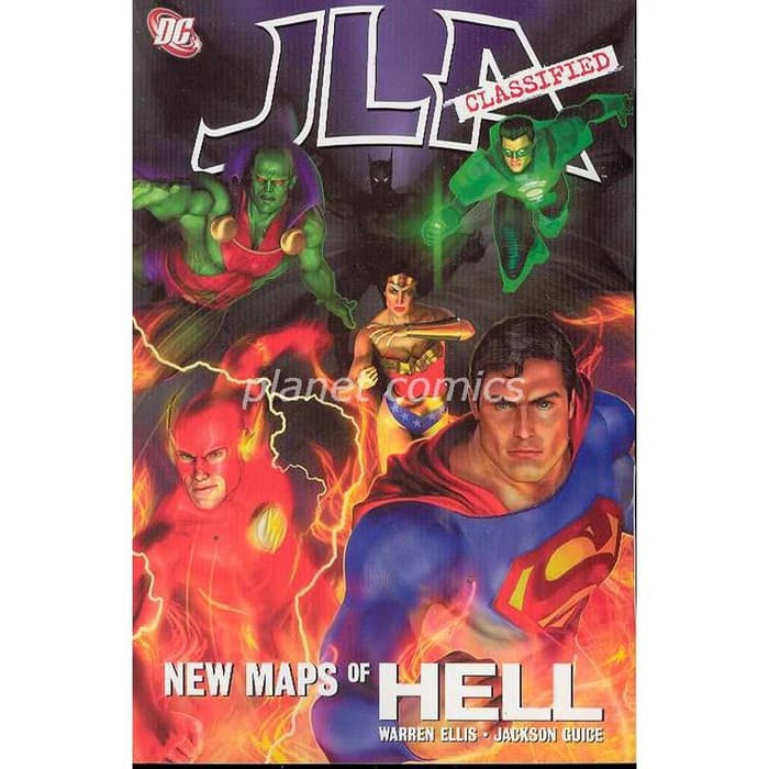 Jual JLA Classified New Maps Of Hell TP - MAR060324 | Shopee Indonesia