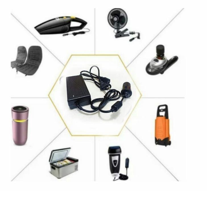 Jual Special - adaptor M socket vacuum cleaner 60w 100w inverter 120w ...