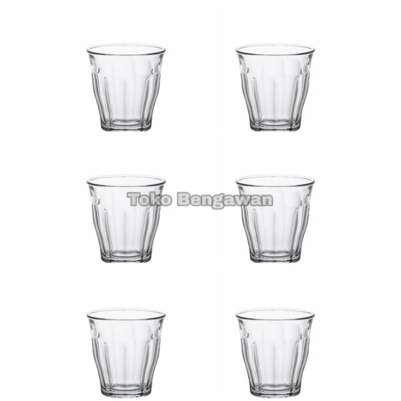 Jual [HARGA UNTUK 6 BIJI] DURABLE GLASS 118 ml Gelas KACA Kecil ...