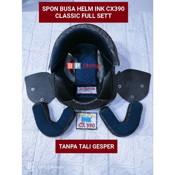 Jual BUSA SPON HELM INK CX390 INK CLASSIC INK BATMAN TANPA TALI ...