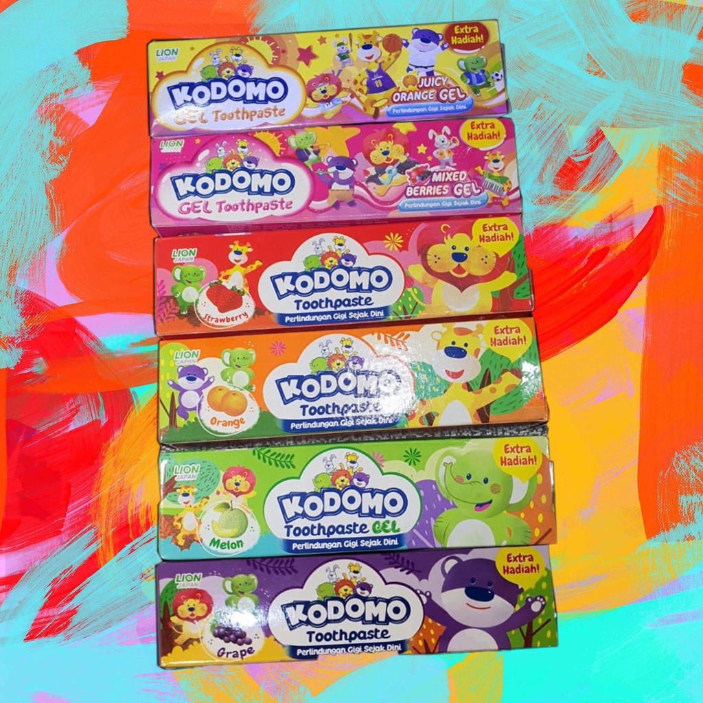 Jual Kodomo Pasta Gigi Anak 45gr /Odol Kodomo Anak 6 + | Shopee Indonesia