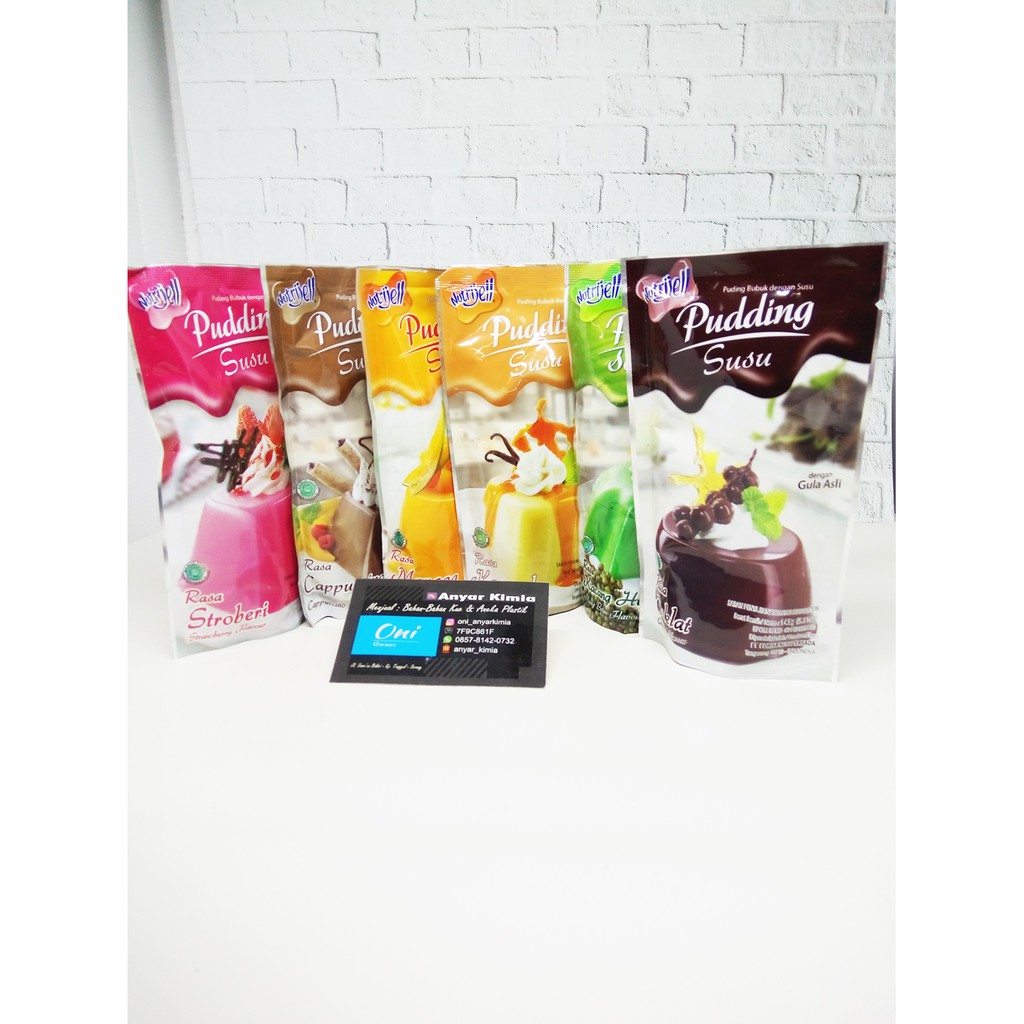 Jual Pudding Susu Nutrijell Aneka Rasa (KEMASAN POUCH) | Shopee Indonesia
