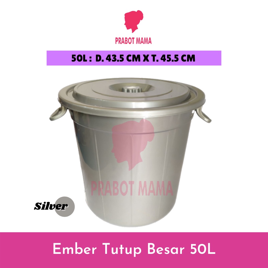 Jual Ember Kamar Mandi Besar 30 Liter 40 Liter 50 Liter / Ember Besar ...