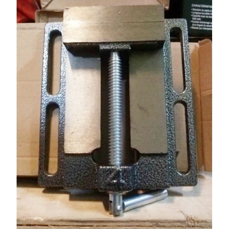 Jual alat Penjepit dudukan Tapak Mesin Bor 6 Inch Ragum Catok Besi ...