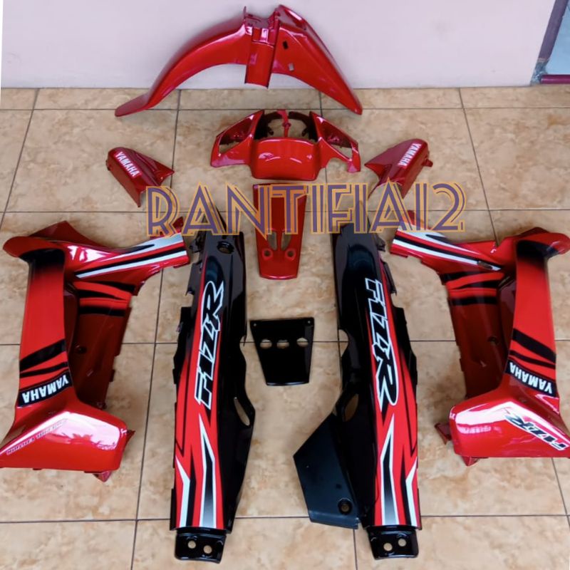 Jual cover bodi Fizr full set bodi Yamaha Fizr hitam merah marun ...