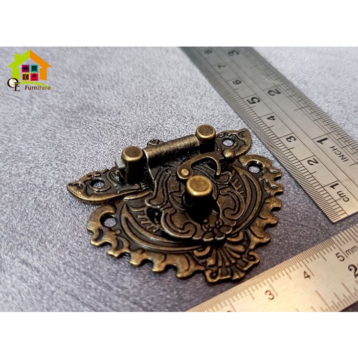 Jual +Skrup Kunci box antik 69x59 Kuncian dus kotak box antik 3 ukuran ...