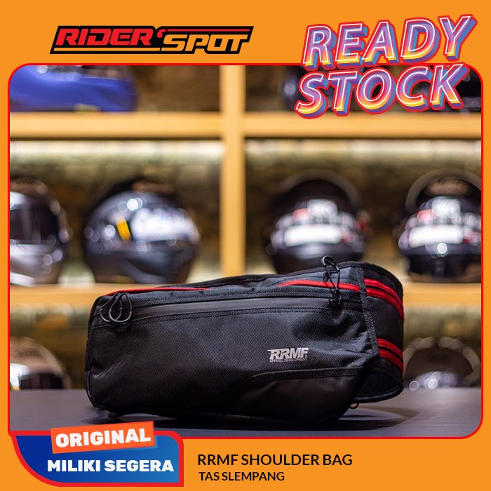 Jual Tas Bahu Shoulder Bag Black Red by RRMF Official Tas Slempang ...