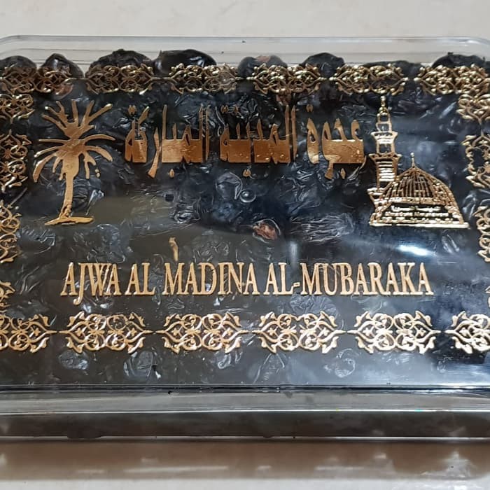 Jual Kurma ajwa 1 kg korma ajuwa kemasan 1kg nabi dates madinah 1000gr ...
