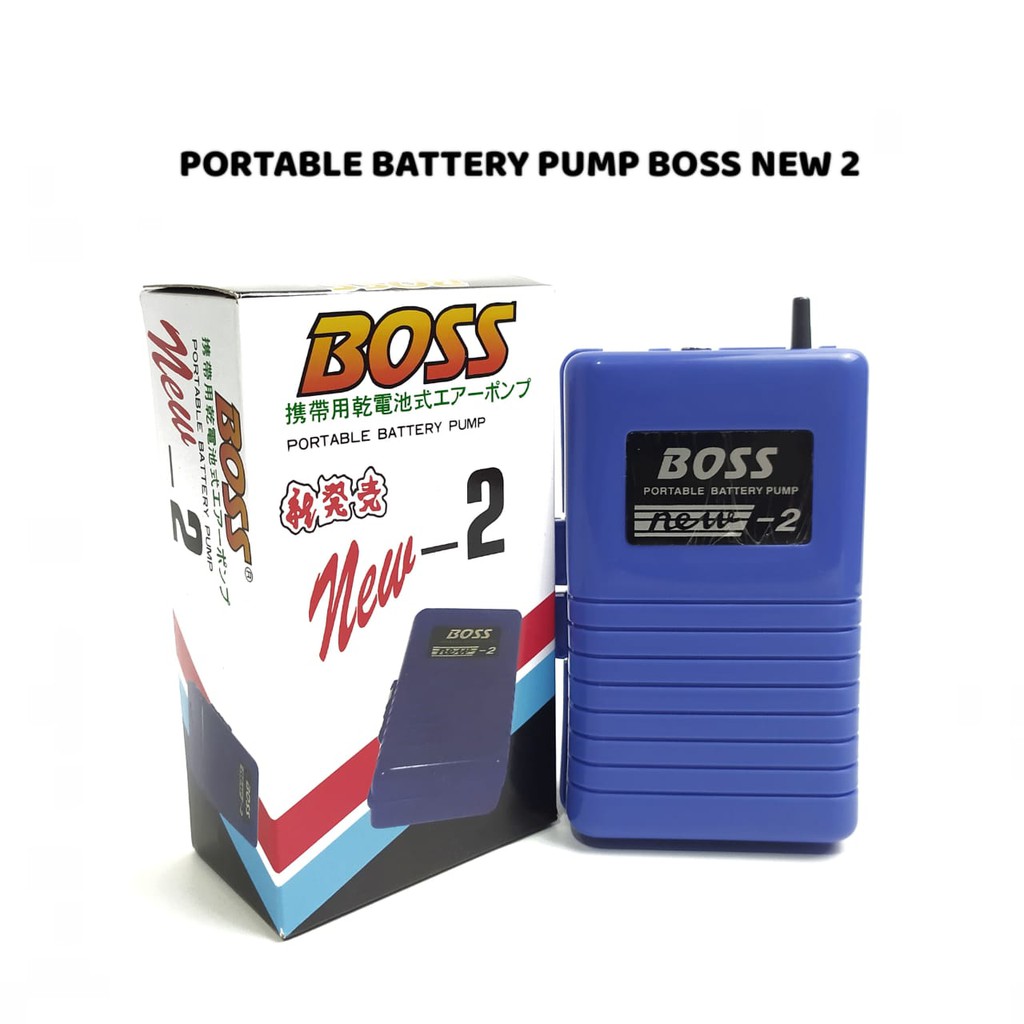 Jual PORTABLE BATTERY PUMP BOSS NEW 2 | Shopee Indonesia