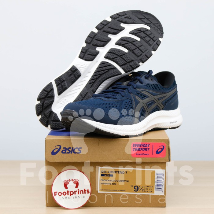 Jual TENIS-SEPATU- SEPATU LARI ASICS GEL CONTEND 7 FRENCH BLUE RUNNING ...