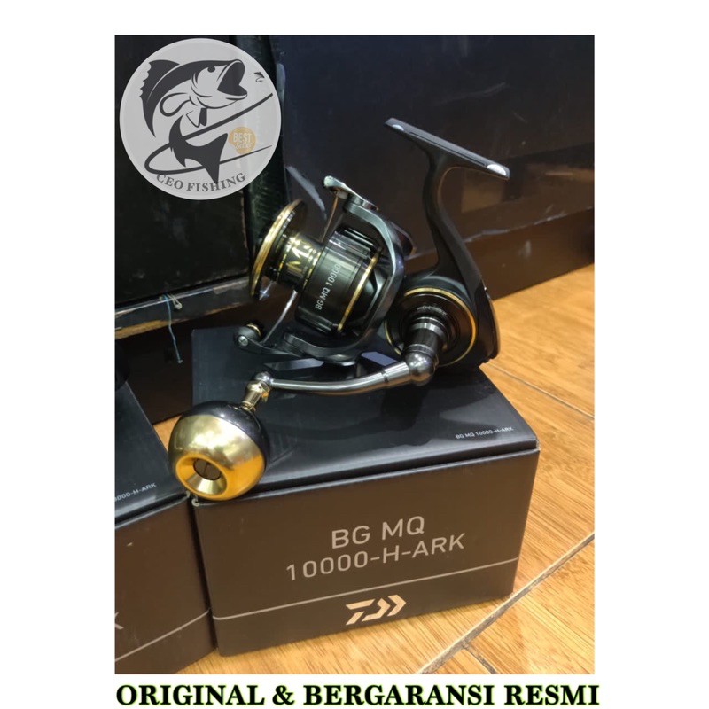 Jual Reel Daiwa BG MQ 10000 D ARK Model 2021 | Shopee Indonesia