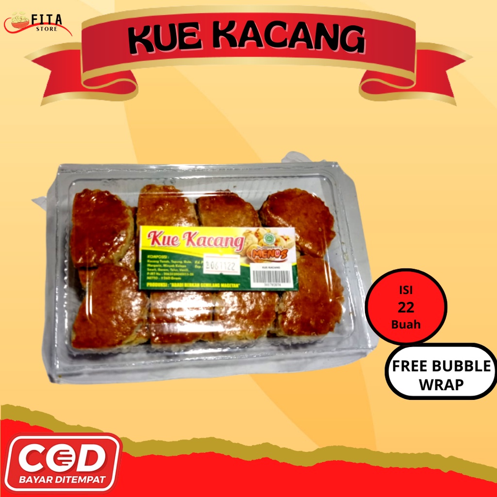 Jual Kue Kacang Kering Menus Makanan Ringan Camilan Enak Manis dan ...